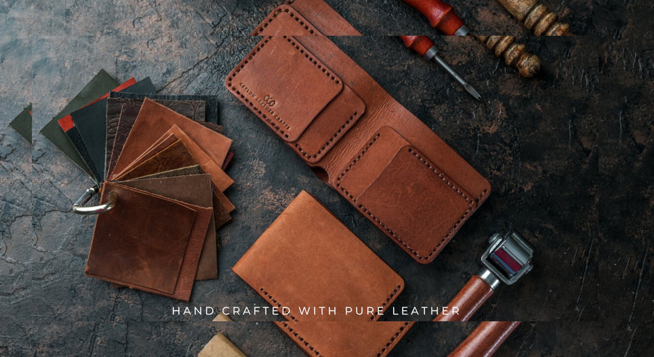 Ceylon Leather Crafts | Pure Leather Wallets | Leather Bags | more..
